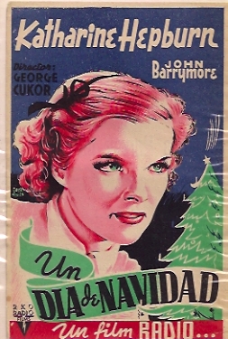 "DIA DE NAVIDAD, UN" MOVIE POSTER - "A BILL OF DIVORCEMENT" MOVIE POSTER