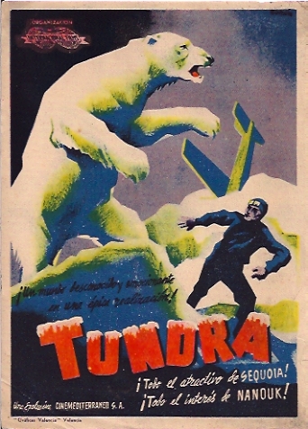 "TUNDRA" MOVIE POSTER - "TUNDRA" MOVIE POSTER